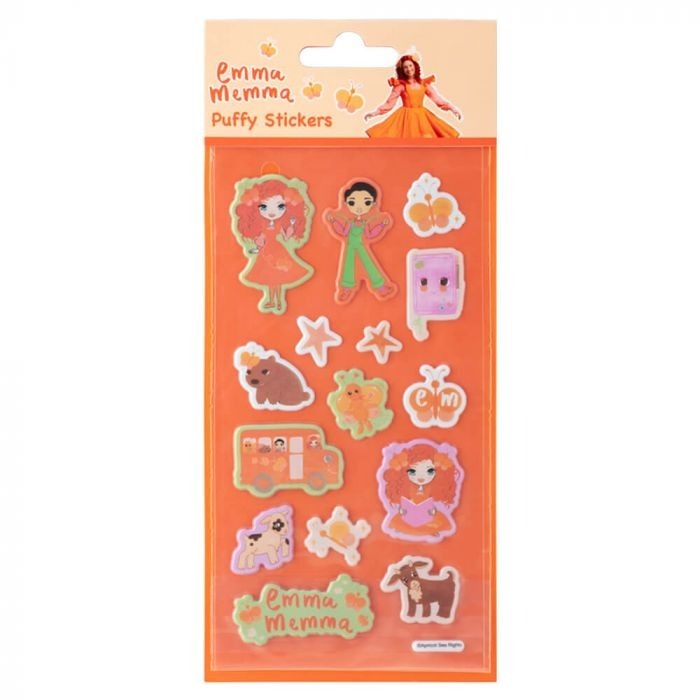 Buy Emma Memma Puffy Stickers - MyDeal Australia