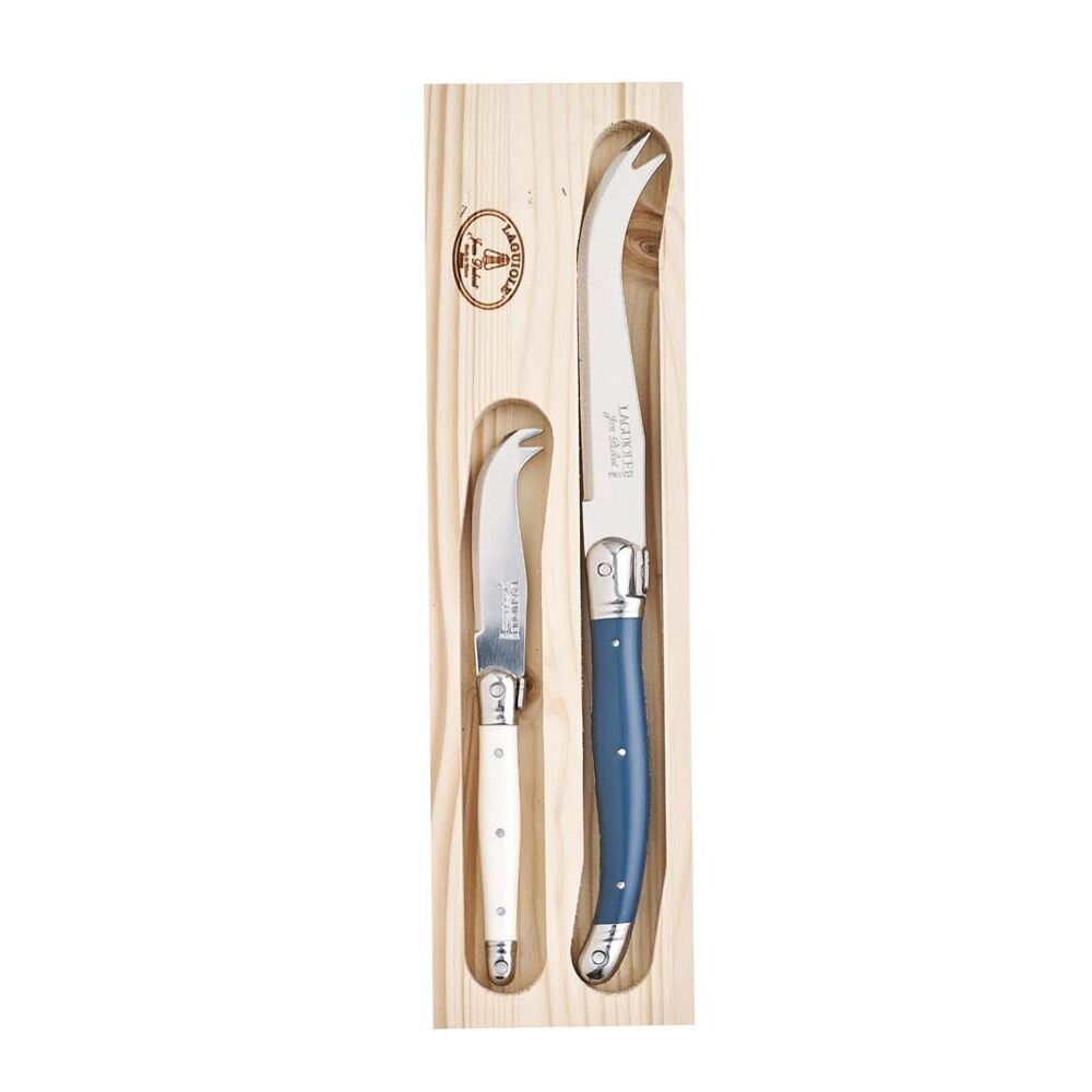 Buy Jean Dubost Laguiole Deluxe - 2pc Cheese Knife Set Atelier - MyDeal ...