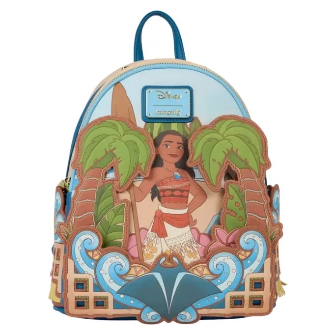Buy Loungefly Disney Moana - Moana with Palm Trees Mini Backpack ...
