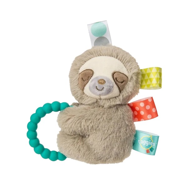 Buy Mary Meyer - Taggies - Molasses Sloth Teether Rattle - MyDeal Australia