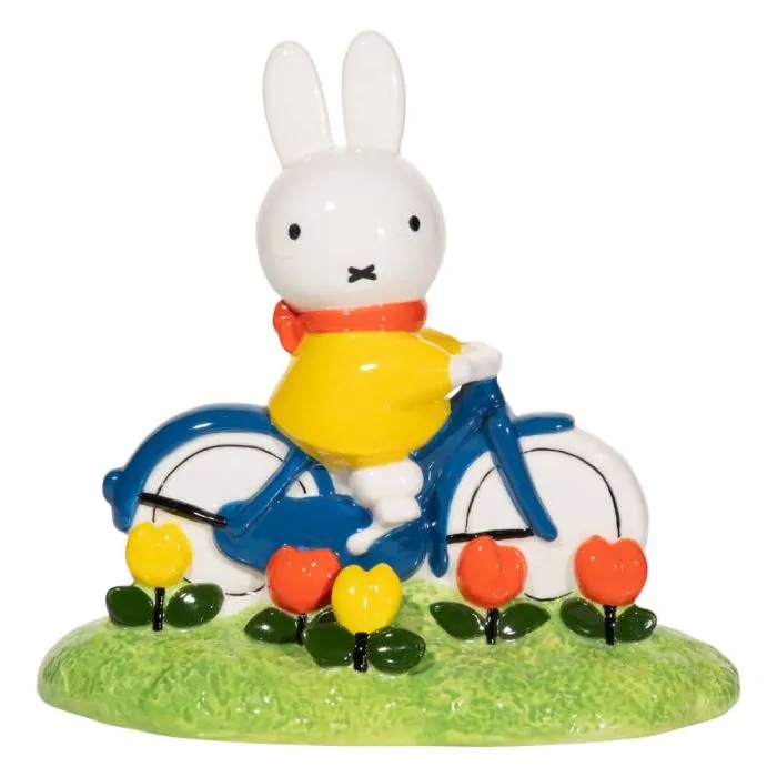 Buy Miffy Figurine - Tulip Garden Bike Ride - MyDeal Australia