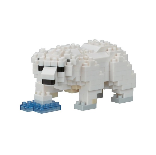 Buy Nanoblock Animals - Polar Bear - MyDeal Australia