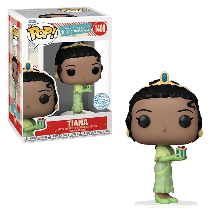 Buy Pop! Vinyl D100 Special Edition - Tiana Retro Reimagined US ...