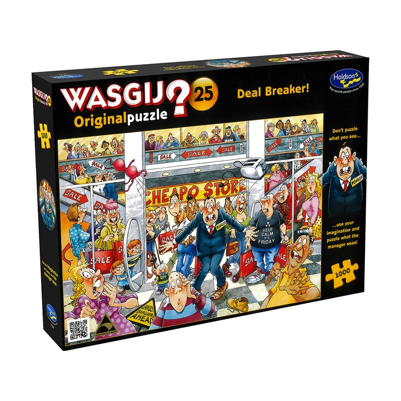 Buy Wasgij? Puzzle 1000pc - Original 25 - Deal Breaker - MyDeal Buy Wasgij? Puzzle 1000pc - Original 25 - Deal Breaker - MyDeal