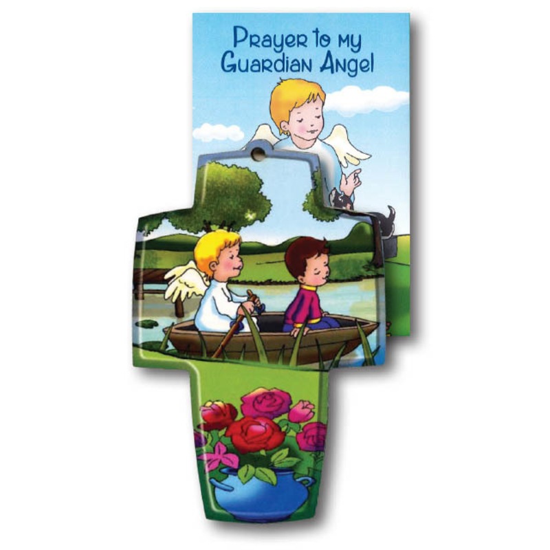 Buy Wooden Cross And Book Set Guardian Angel Mydeal