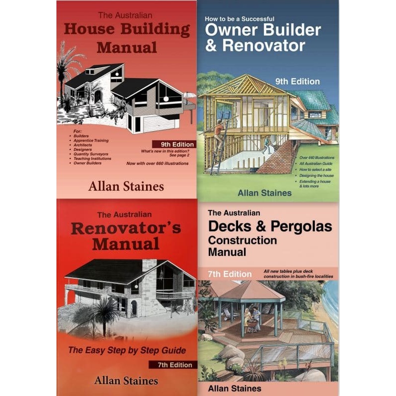Buy Australian House Building Manual, Successful Owner Builder ...