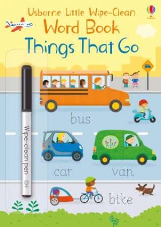Buy Little Wipe-Clean Word Book: Things That Go - MyDeal Australia