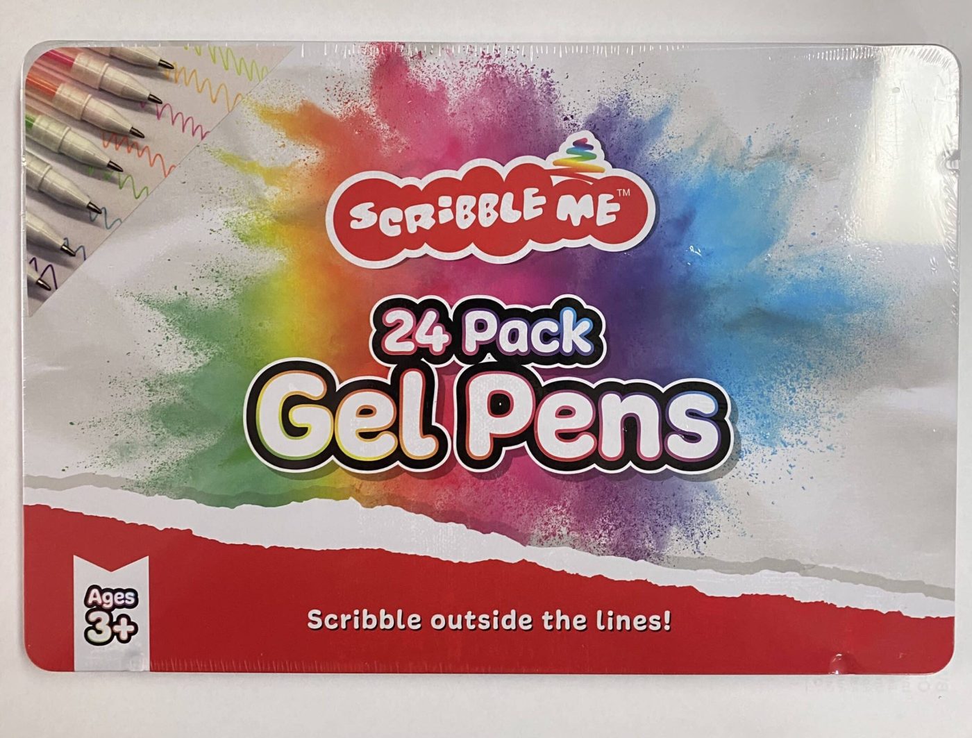 Buy Scribble Me: 24 Pack Gel Pens - MyDeal Australia