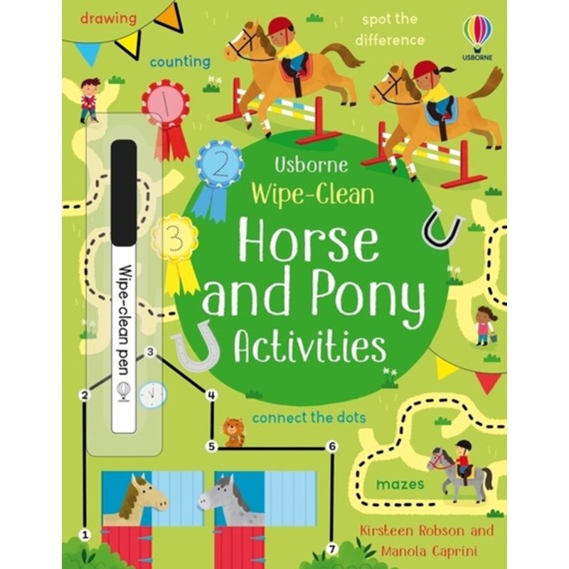 Buy Wipe-Clean Horse and Pony Activities - MyDeal