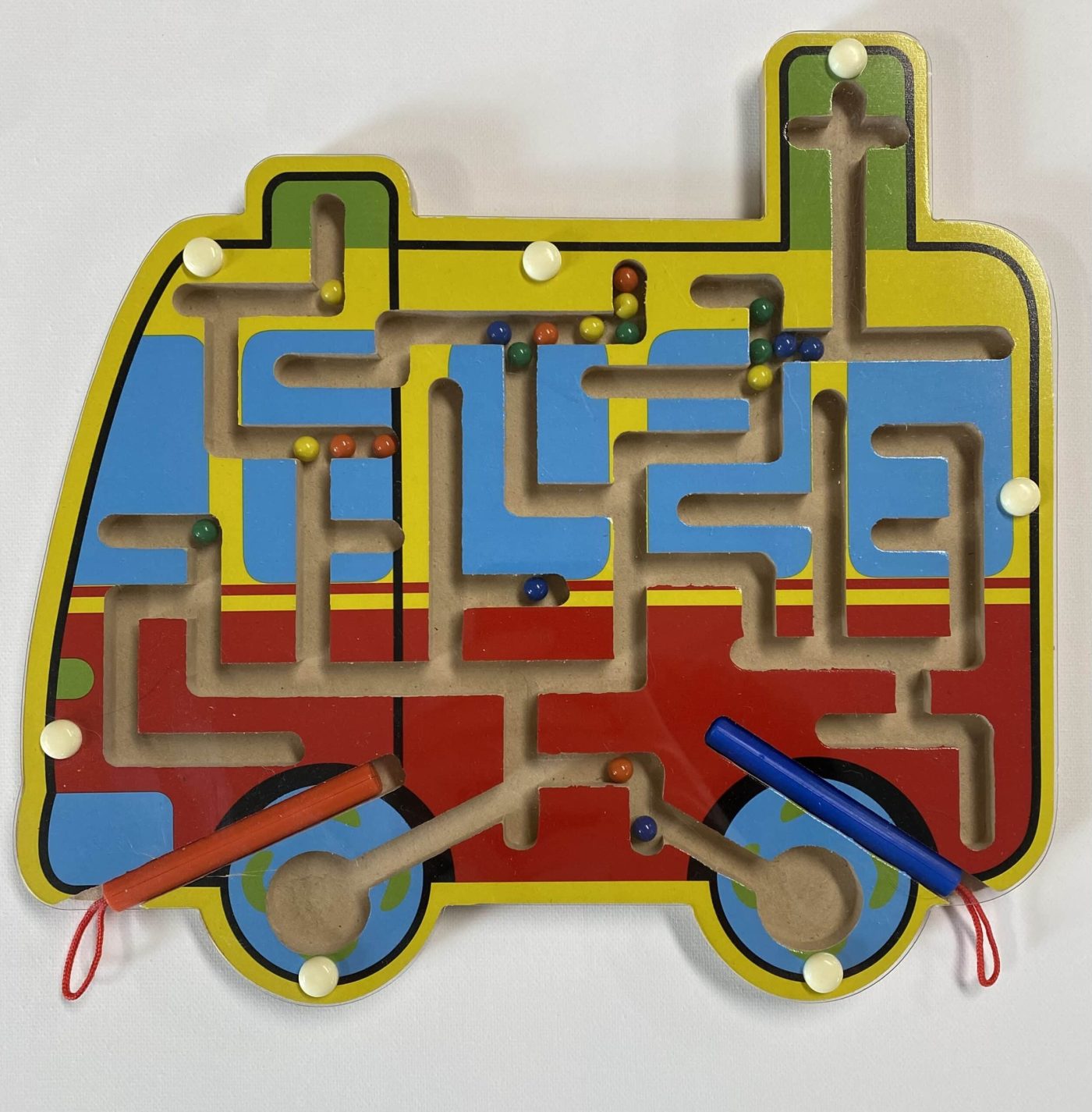 Buy Wooden Labyrinth Maze: Truck - MyDeal Australia