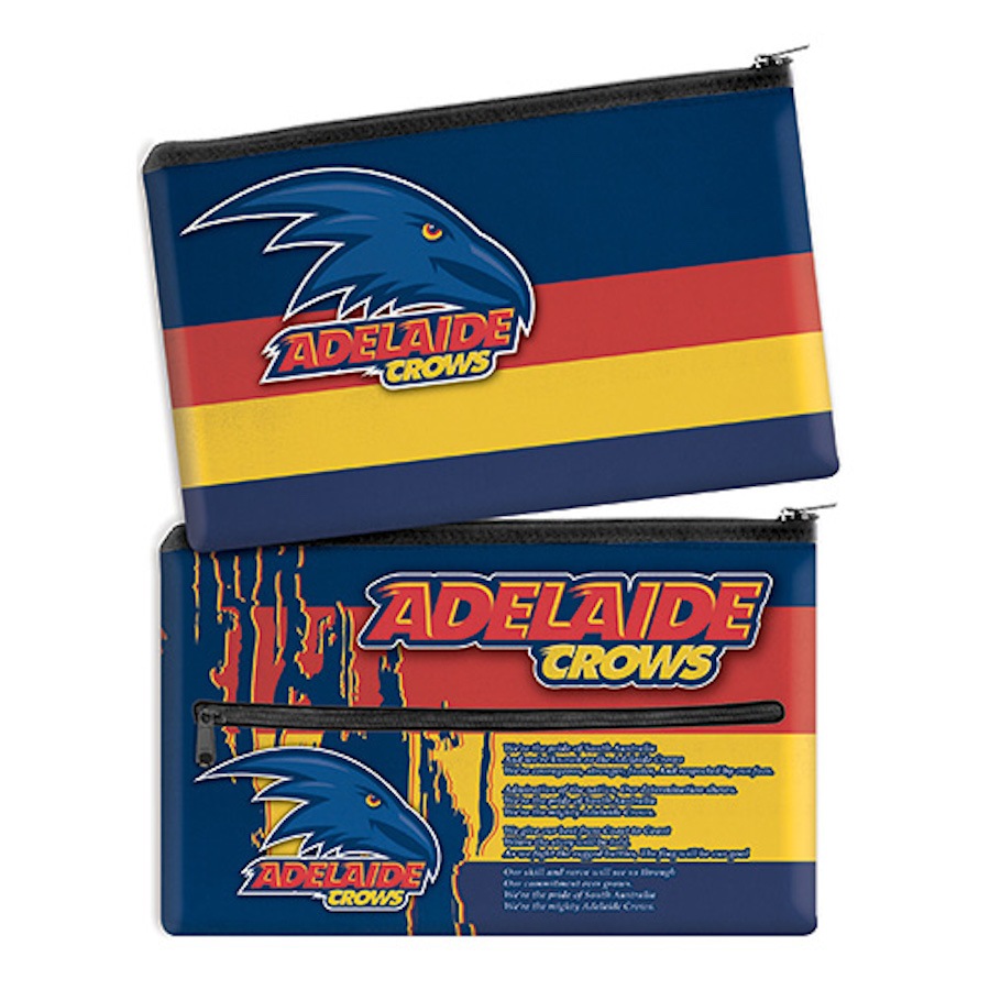 Buy Adelaide Crows AFL Large Pencil Case with Team Song! - MyDeal Australia