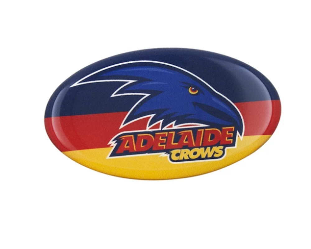 Buy Adelaide Crows AFL Lensed Oval Logo Decal For Tool Box Car Laptop ...