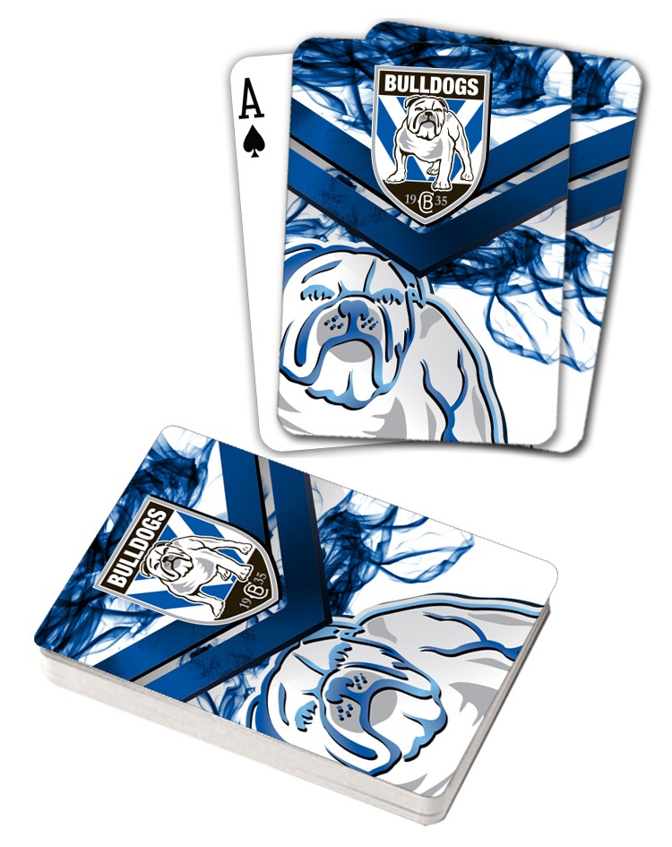 Buy Canterbury Bulldogs NRL Standard Playing Cards - MyDeal Australia