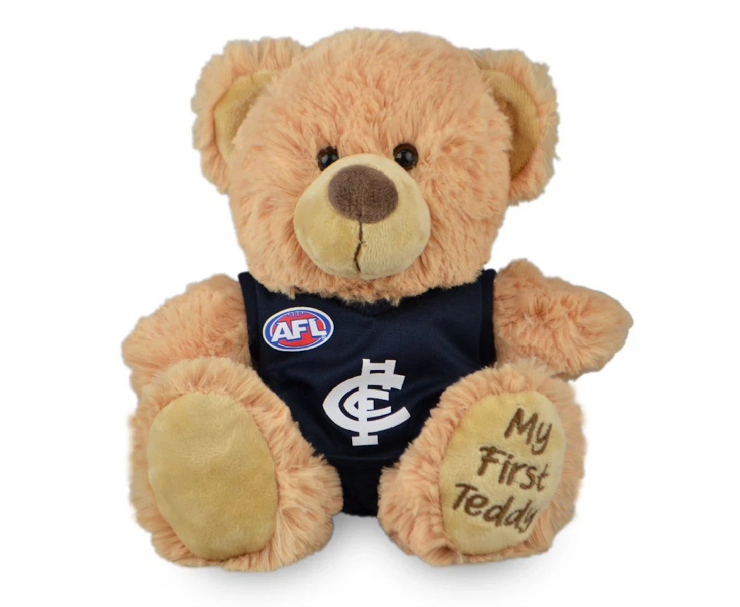 Buy Carlton Blues AFL First Teddy Bear 23cm Plush Stuffed Animal ...