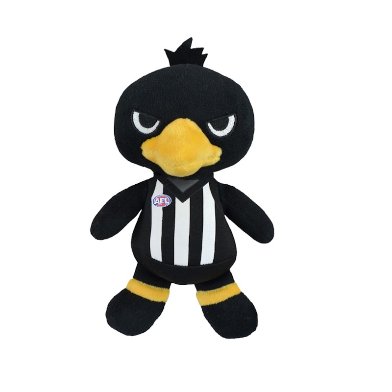 Buy Collingwood Magpies AFL Rascals Mascot 20cm Plush Stuffed Animal ...