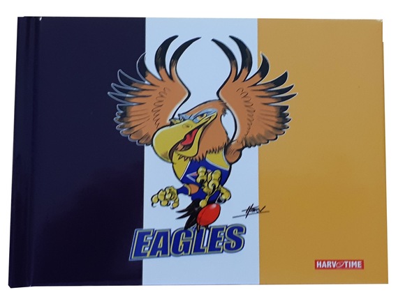 Buy Eagles Paul Harvey Design Autograph Book - MyDeal Australia