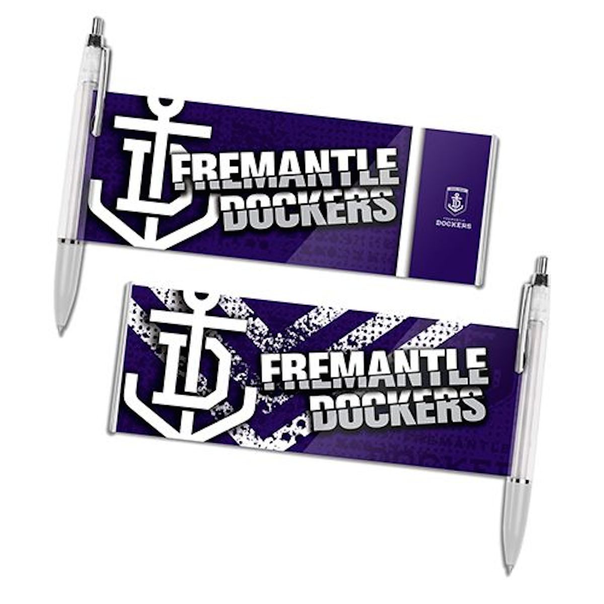 Buy Fremantle Dockers AFL Pull Out Banner Pen - MyDeal Australia