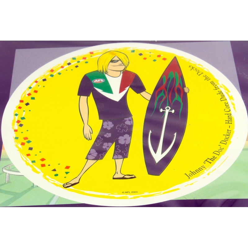 Buy Fremantle Dockers AFL Team Mascot Edible Cake Image Topper - MyDeal