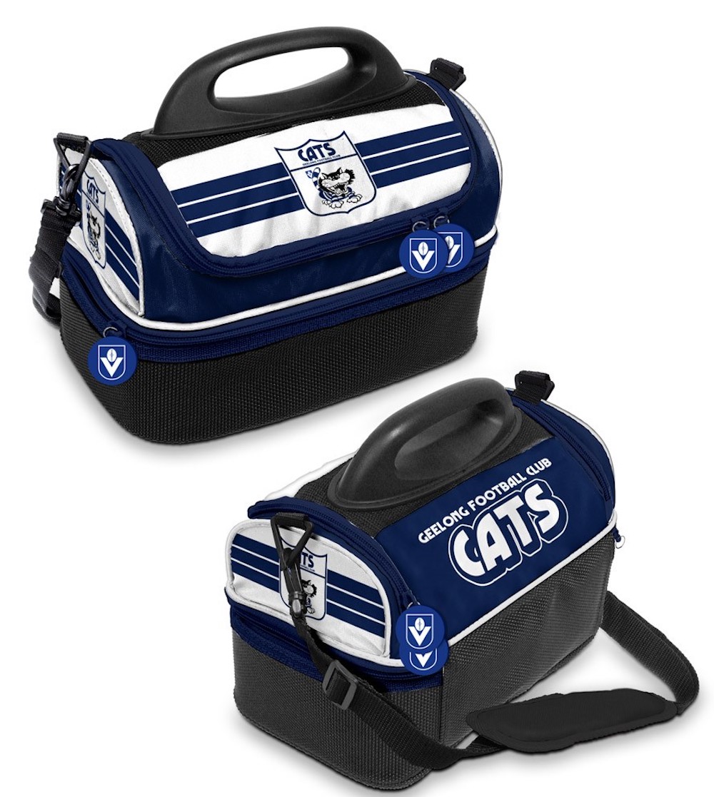Buy Geelong Cats AFL Heritage Dome Lunch Box Dome Cooler Bag - MyDeal ...