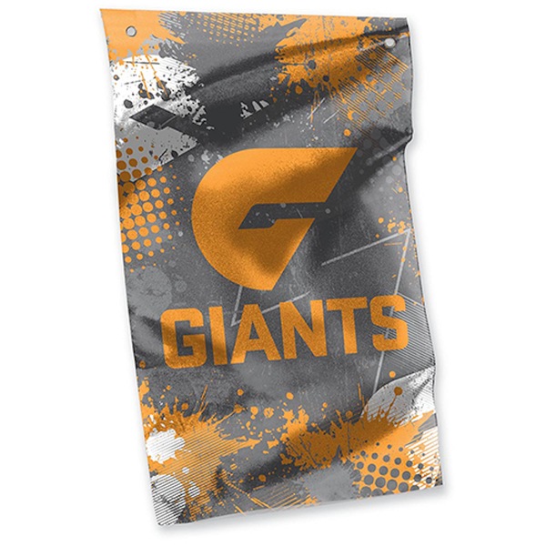 Buy GWS Giants AFL Team Logo Cape Flag * Wall Flag - MyDeal Australia