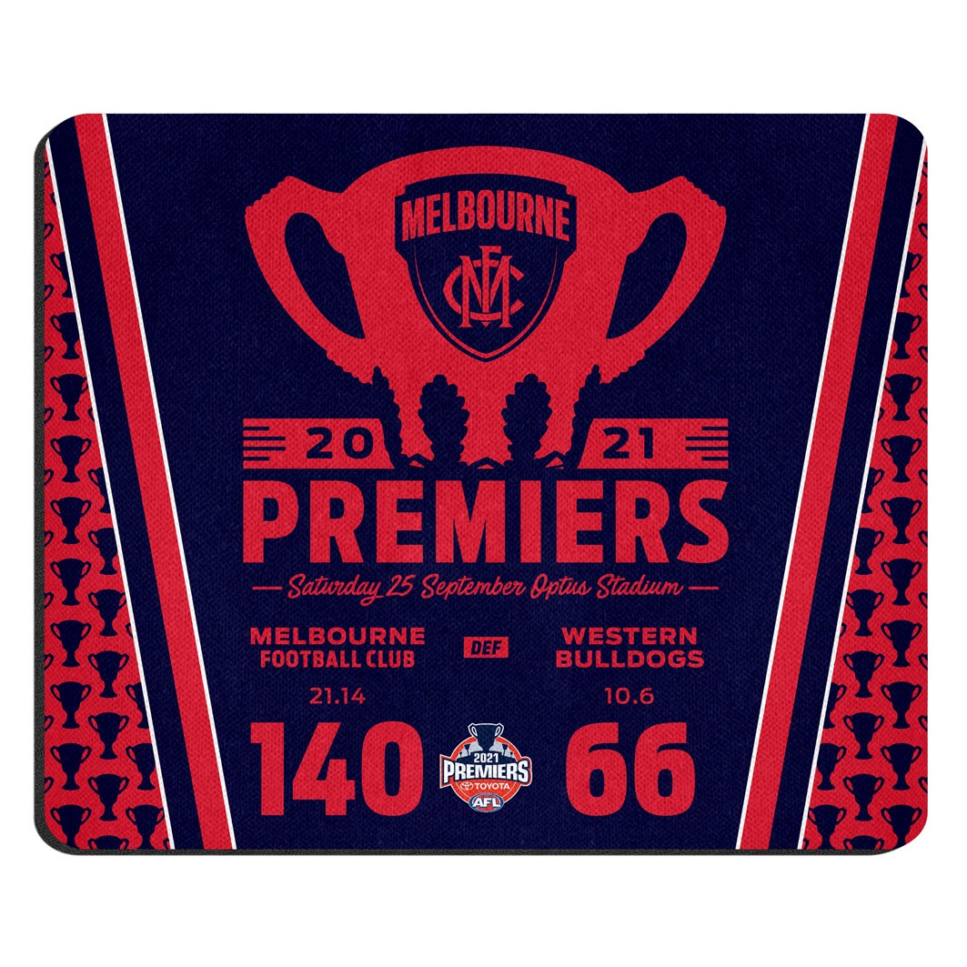 Buy Melbourne Demons AFL Premiers 2021 Mouse Mat - MyDeal Australia