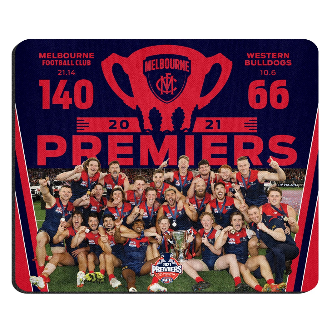 Buy Melbourne Demons AFL Premiers 2021 Player Photo Mouse Mat - MyDeal ...