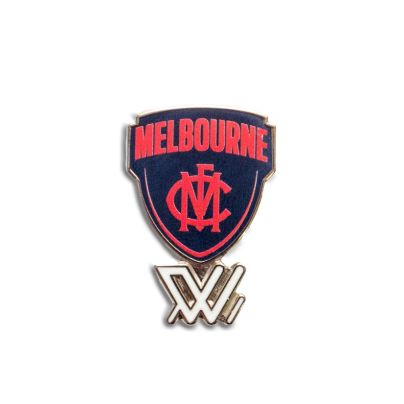 Buy Melbourne Demons AFLW Logo Lapel Pin Metal Badge - MyDeal