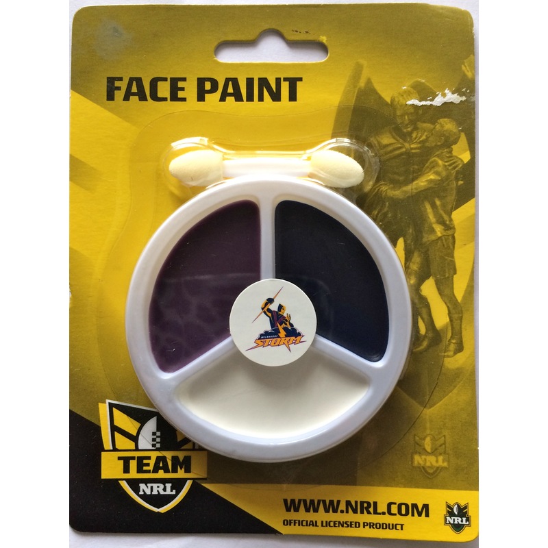 Buy Melbourne Storm NRL Face Paint * Team Colour Paint - MyDeal