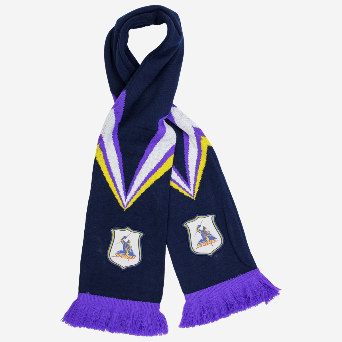 Buy Melbourne Storm NRL Retro Heritage Logo Scarf - MyDeal Australia