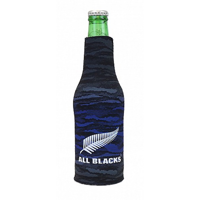 Buy New Zealand All Blacks Zip Up Stubby Holder - MyDeal