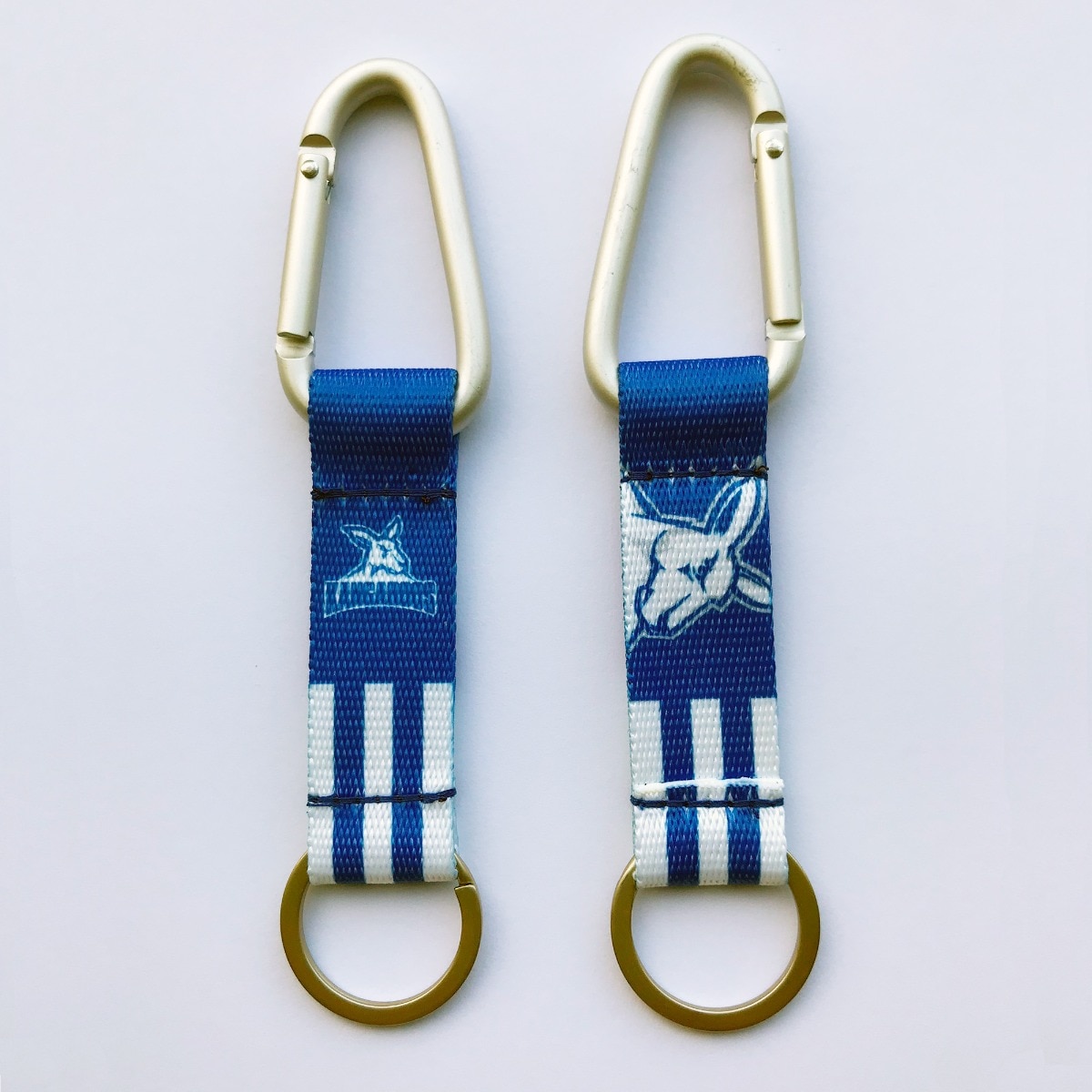 Buy North Melbourne Kangaroos AFL Carabiner Team Logo Keyring - MyDeal ...