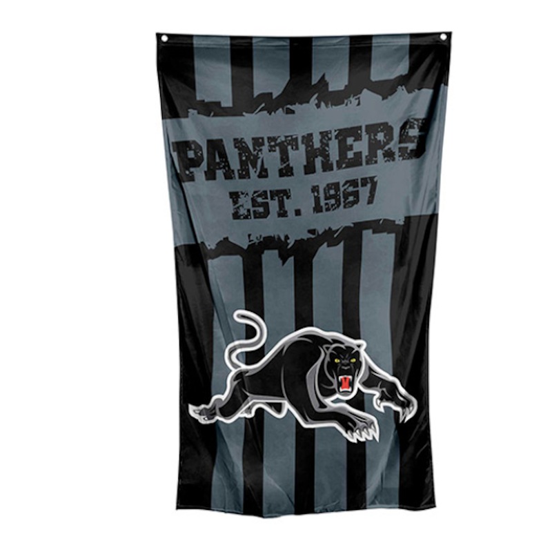 Buy Penrith Panthers NRL Team Logo Cape Flag * Wall Flag - MyDeal