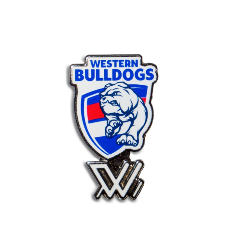Buy Western Bulldogs AFLW Logo Lapel Pin Metal Badge - MyDeal