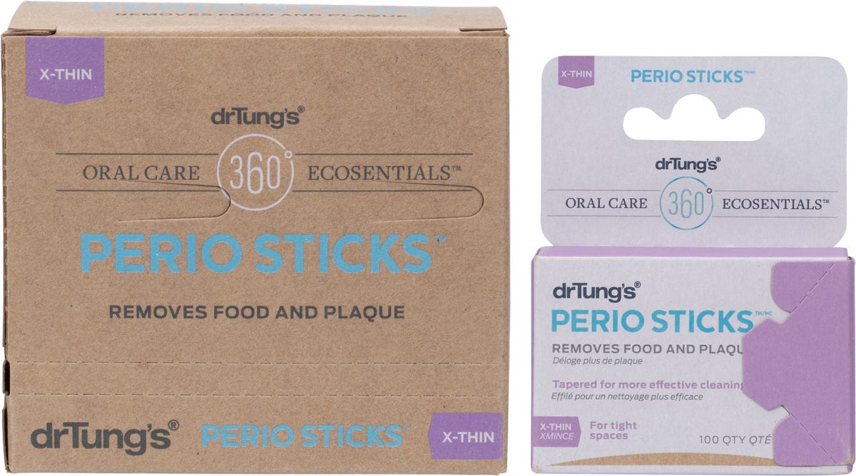 Buy Dr Tung's Perio Sticks X-Thin 100pc - MyDeal Australia