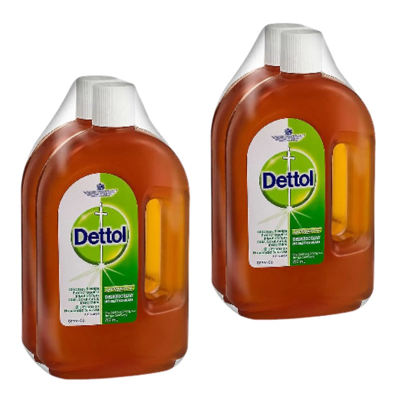 Buy Dettol 4 x 750ml Antiseptic & Disinfectant Liquid Bulk Pack 3L ...