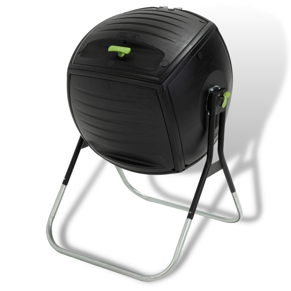 Buy Lifetime 189L Compost Tumbler Bin Garden / Food Waste Recycling ...
