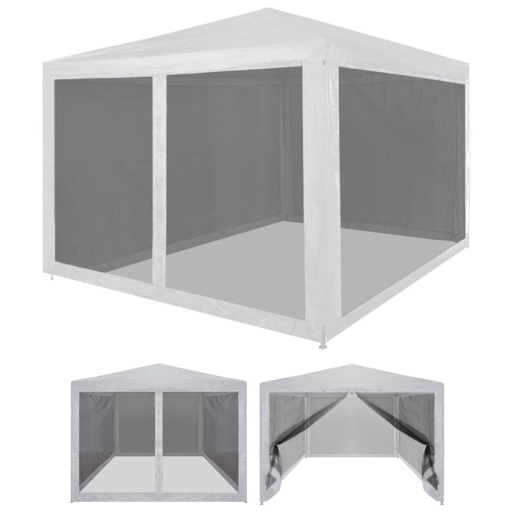 Buy Outdoor Gazebo Marquee Party Tent w/ Mesh Walls Event Shade Canopy ...