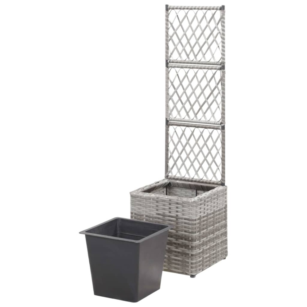 Buy Garden Bed Planter Boxes Plant Trellis Outdoor Vegetable Flower Box ...