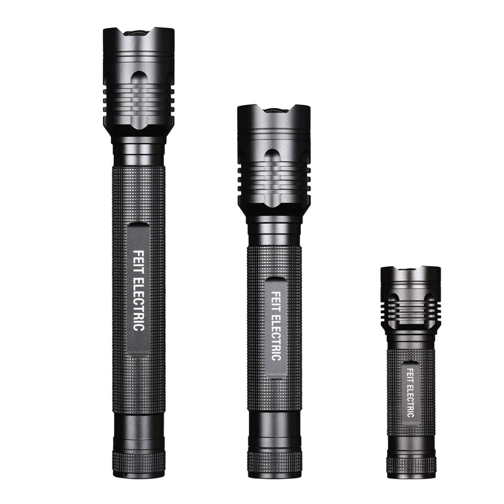 Buy Ultra Bright LED Torch Set 3 Piece Aluminium Flash Light Impact ...