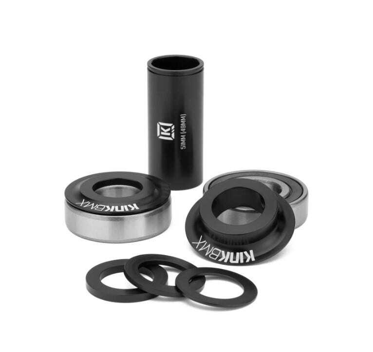 Buy Kink Mid Bottom Bracket Kit 19mm Matte Black - MyDeal Australia