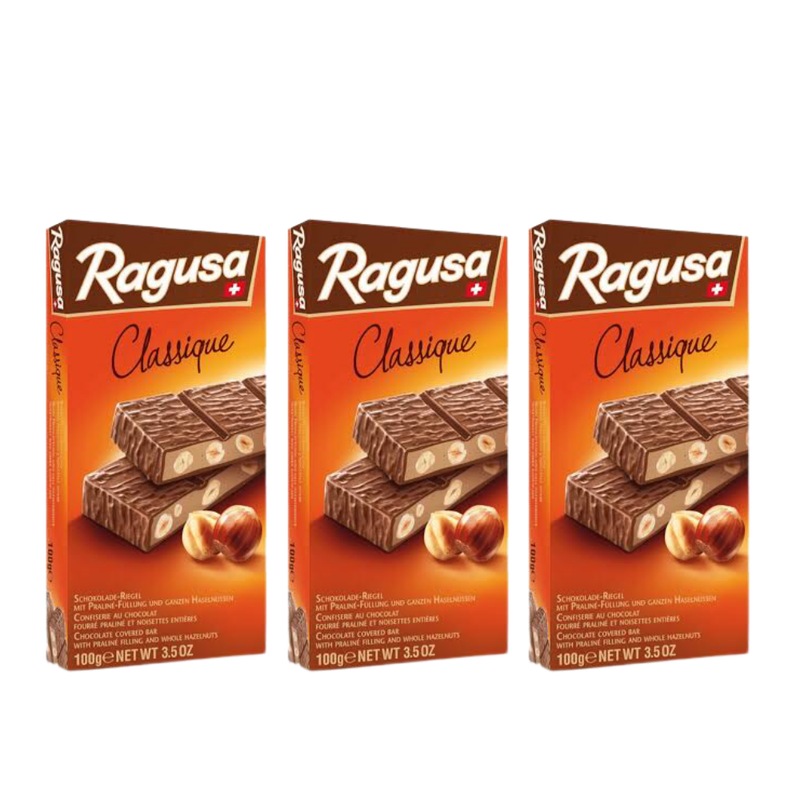 Buy Camille Bloch Ragusa Milk Chocolate 100g x 3 - MyDeal