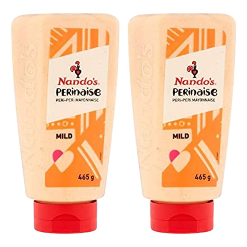 Buy Nando's Perinaise Peri-Peri Mayonnaise Mild 2 x 465g - MyDeal