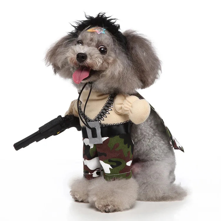 Buy Funny Bandit Dog Costume - MyDeal Australia