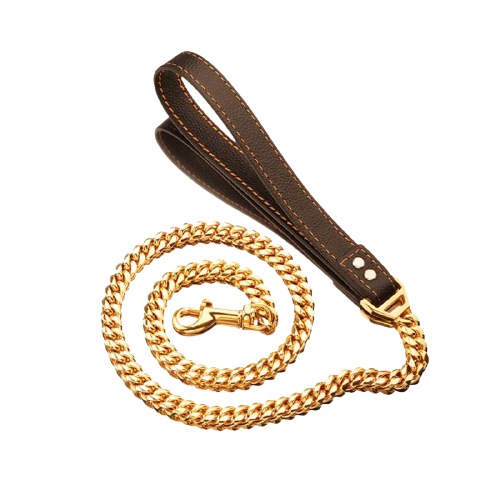 Buy Luxury Gold Dog Leash - MyDeal Australia
