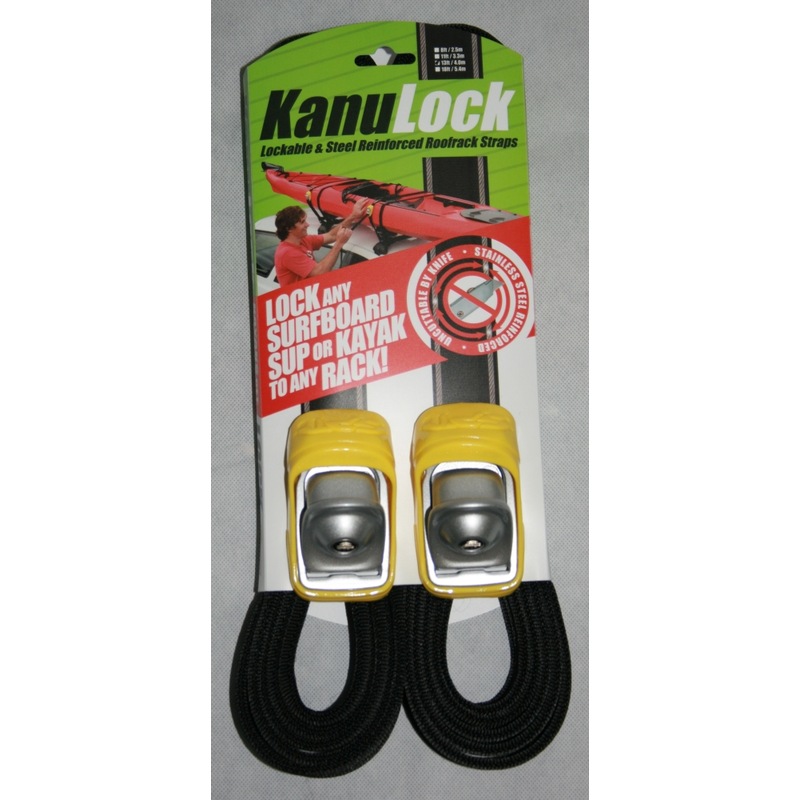 Buy KanuLock Lockable Tie Down Straps (4m) - MyDeal