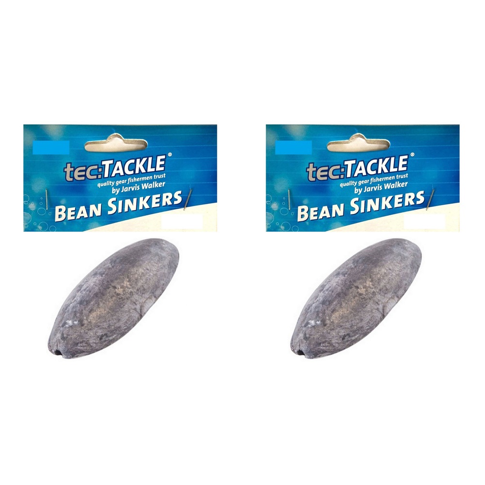 Buy 2x 3PK Jarvis Walker Bean Fishing Sinkers - Size 3 - MyDeal Australia