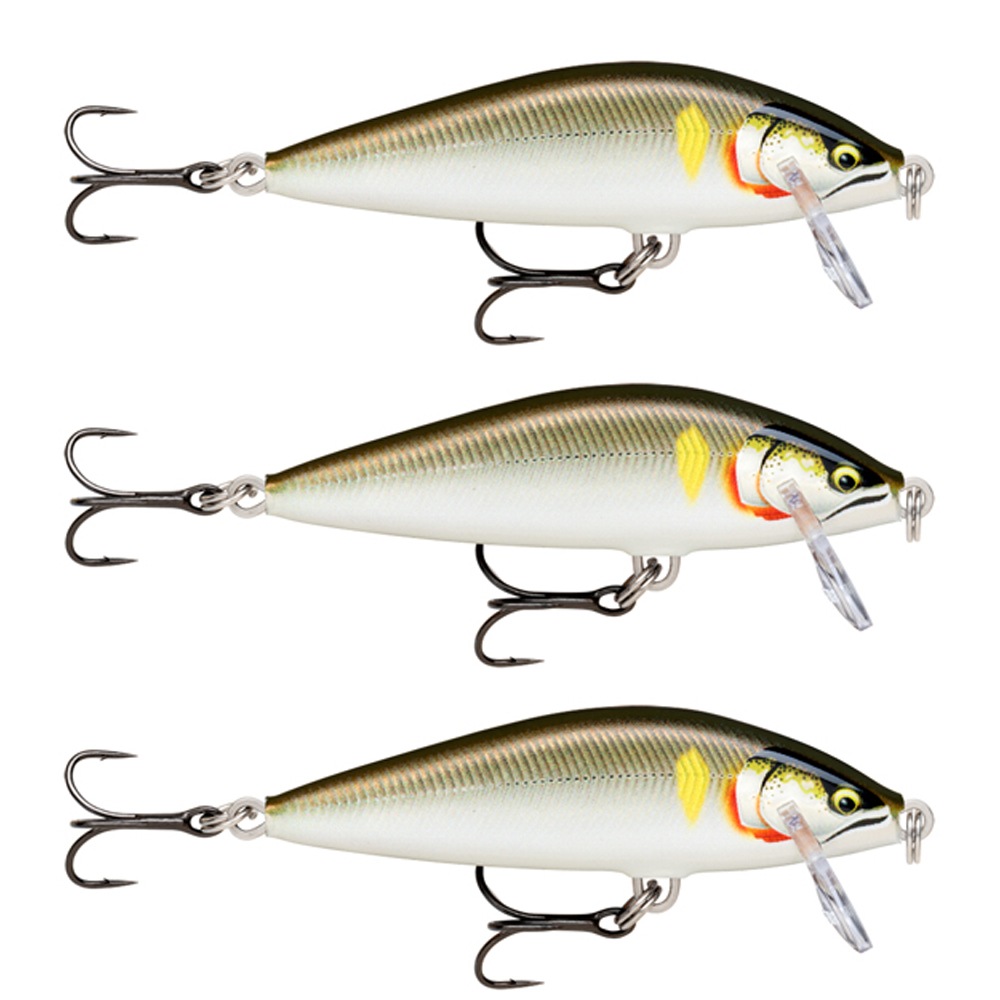 Buy 3x Rapala 5.5cm Countdown Sinking Hardbody Balsa Fishing Lures - MyDeal Australia