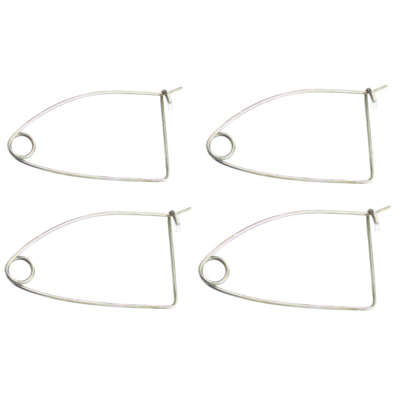 Buy 4 x Galvanised Steel Quick Release Bait Clips - Crab Pot Bait Clips ...