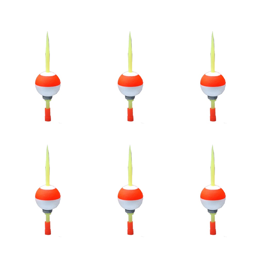 Buy 6PK SureCatch Round Cap Highly Visible Tough Durable Weighted Foam ...