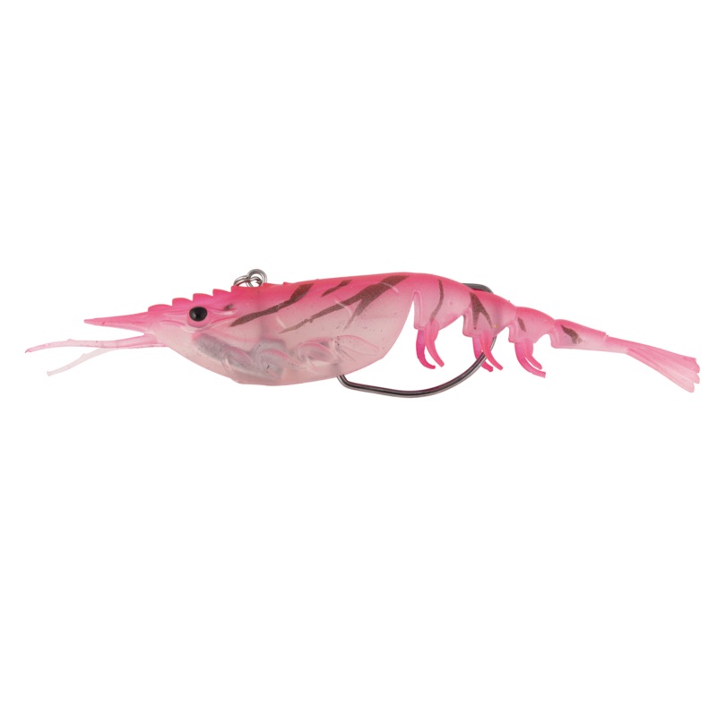 Buy Berkley Shimma Shrimp Weedless 150mm Rigged Soft Bait Lure - Pink ...